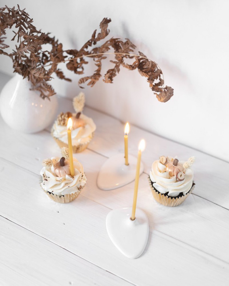 Świeczki Naturalne z wosku pszczelego - Żółte Maxi – 12 szt. - Kalamu ...